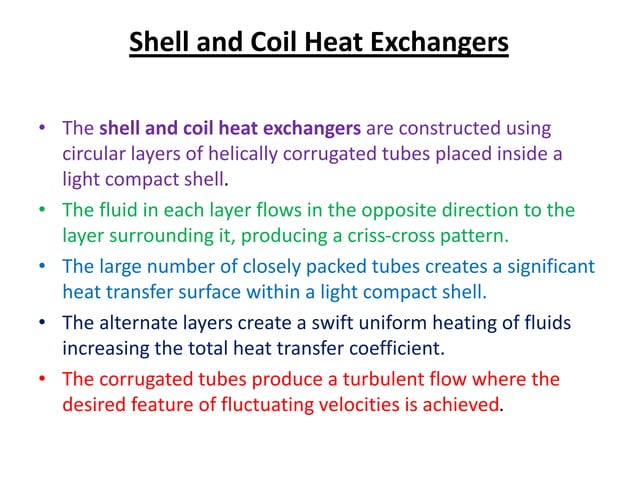 Heat Exchangers, Its types and classifications. functioning of each type | PPT