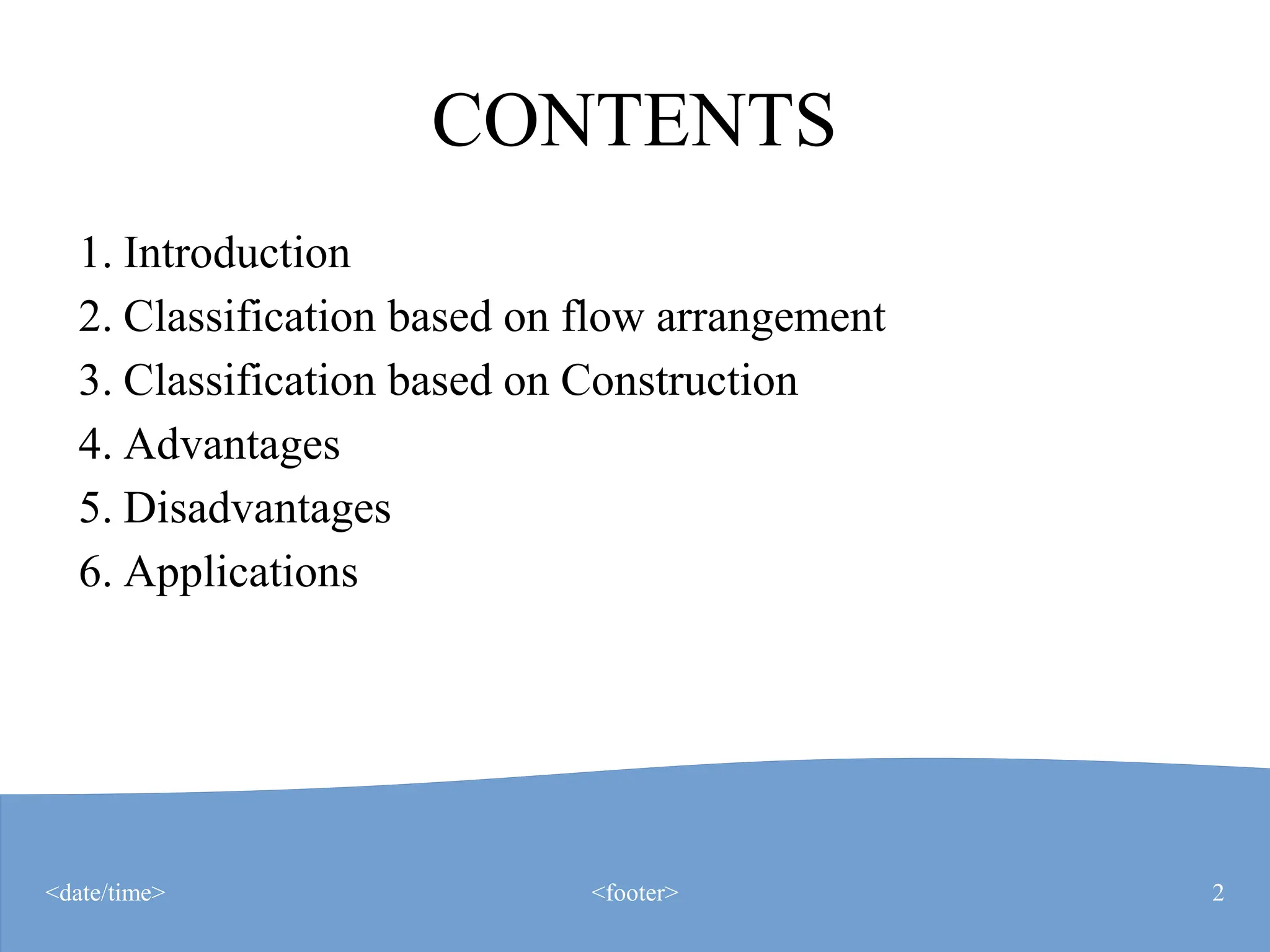 Heat Exchangers & its types & classifications | PPTX