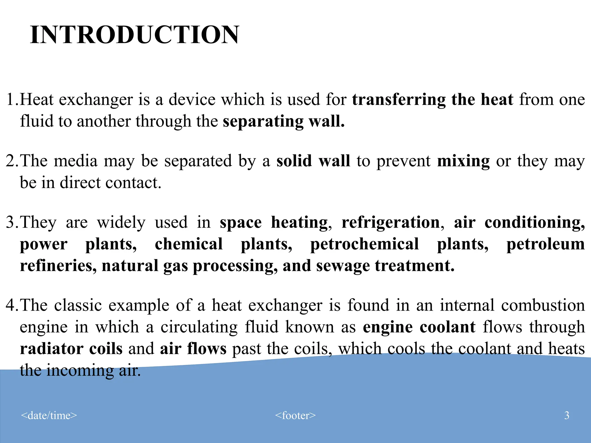 Heat Exchangers & its types & classifications | PPTX