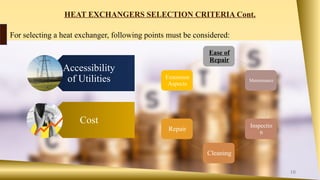 Heat Exchangers Selection Criteria. HH.pptx