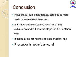 Heat exhaustion........................... | PPT