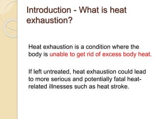Heat exhaustion........................... | PPT