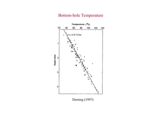 Heat Flow in Sedimentary Basins, Petroleum Geology | PPT