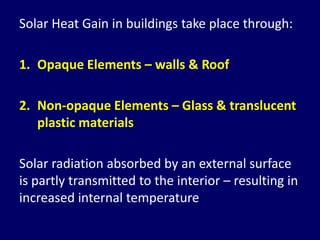HEAT GAINS IN BUILDINGS ARCHITECTURE.pptx