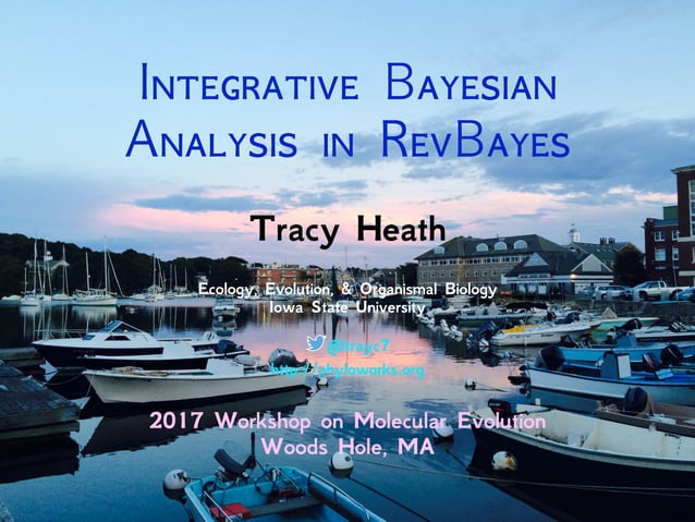 Integrative Bayesian Analysis in RevBayes | PDF | Genetics | Science