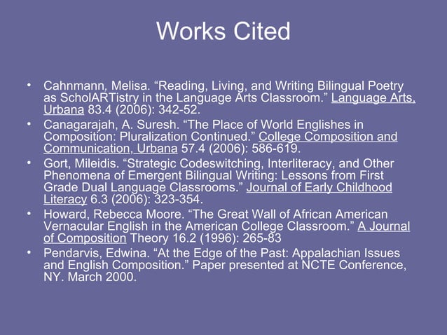 Heather Code Switching | PPT