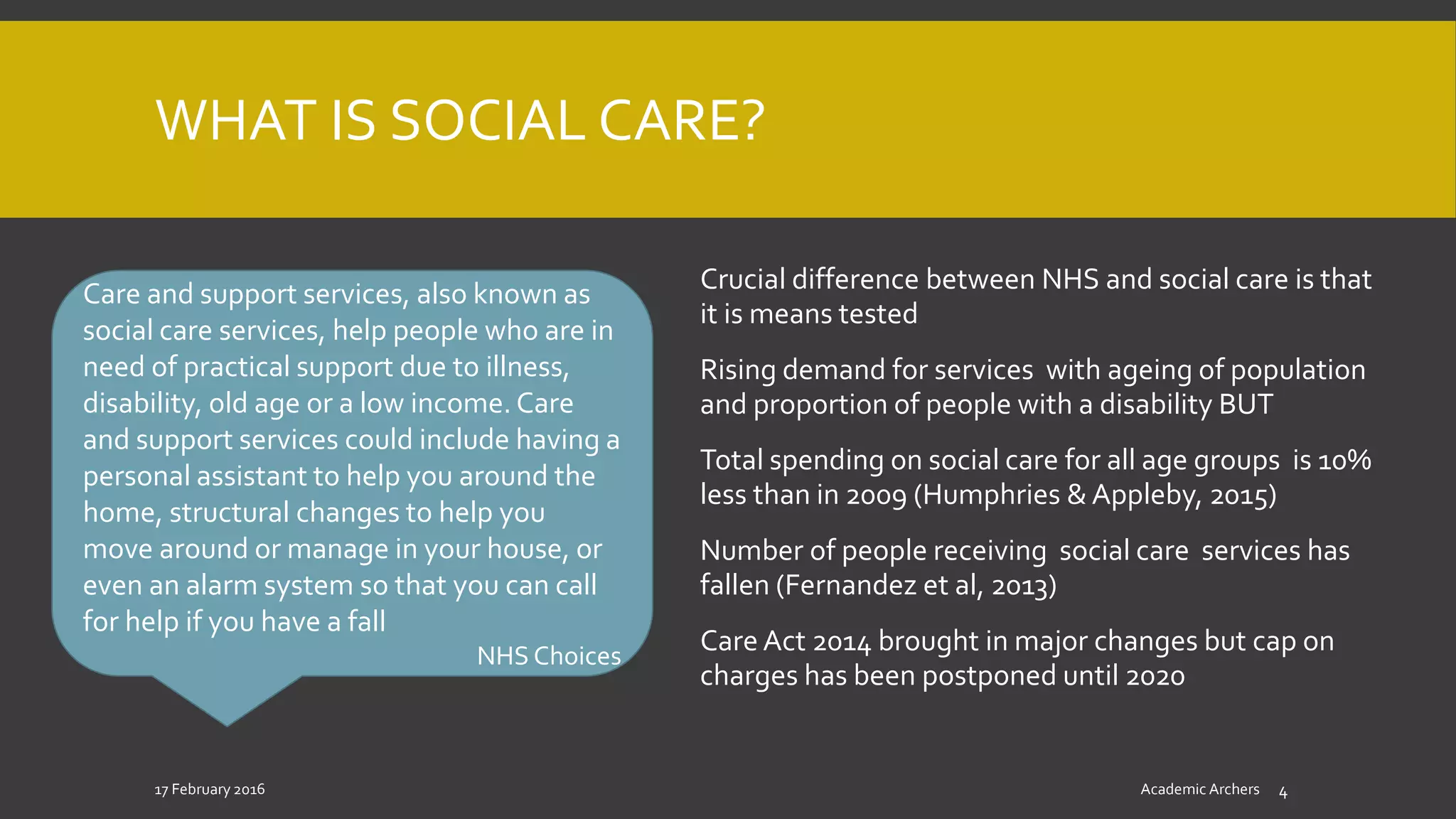 Heather Pritchard - an everyday story of inadequate social care? | PPT