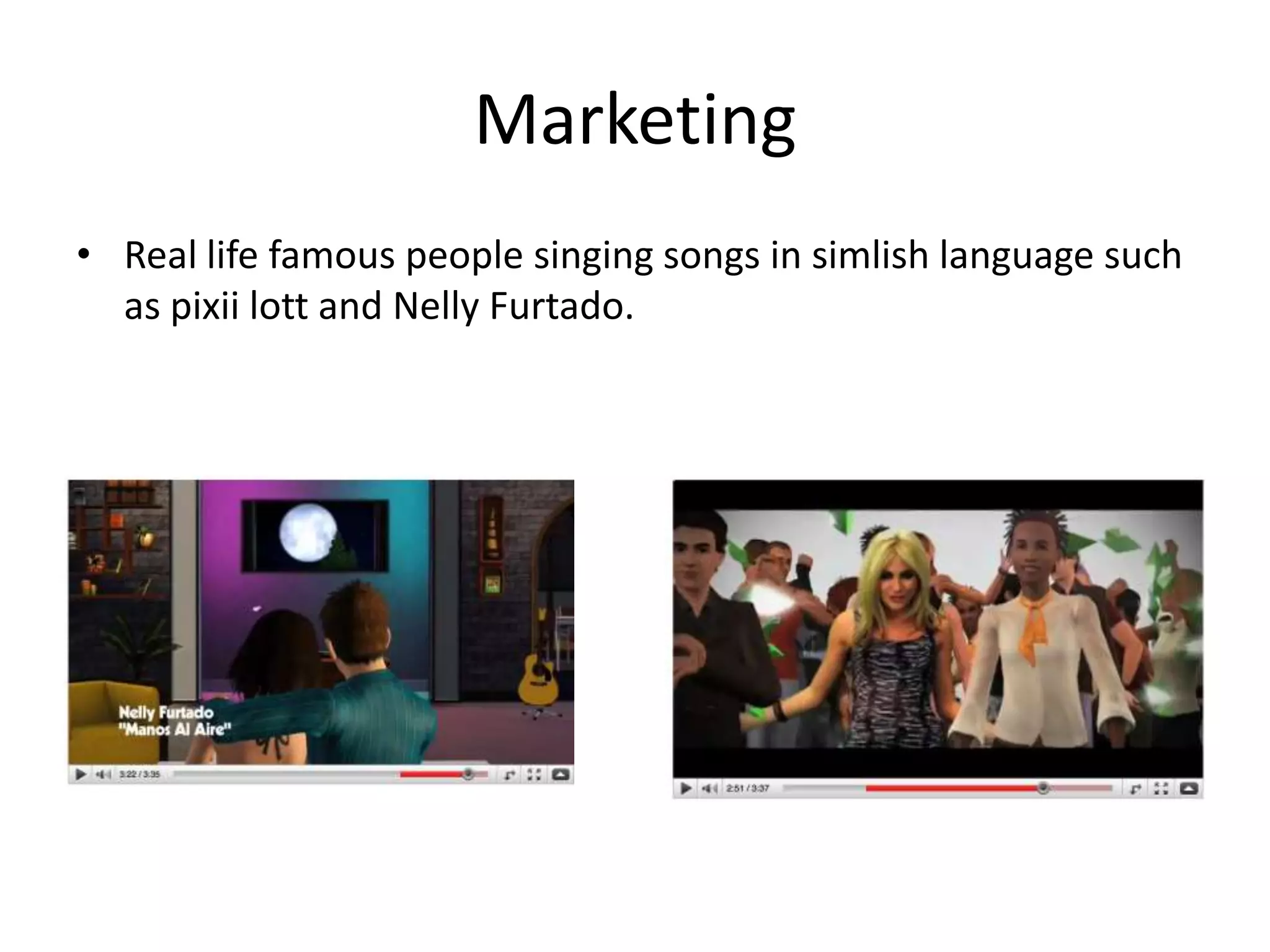 sims 3 presentation by sarah dean and heather barral | PPTX