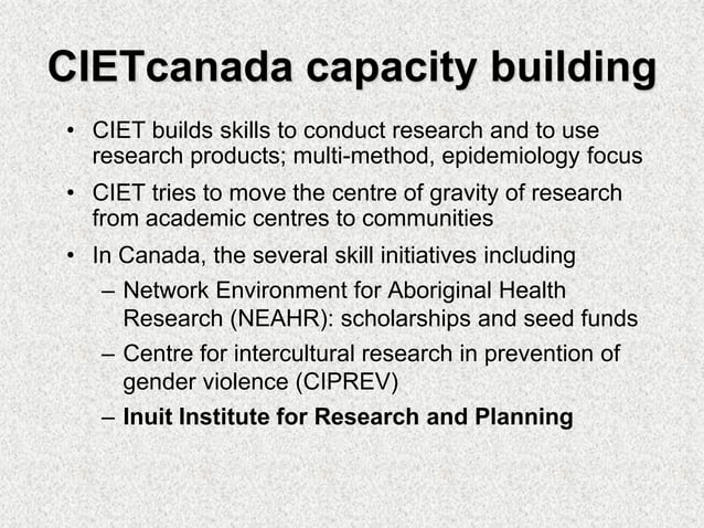 Heather Ochalski: Bridging Inuit Knowledge with Western Science | PPT