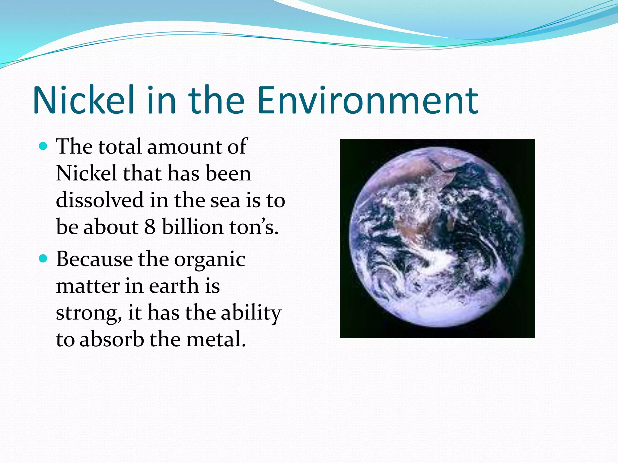 Chemistry: Nickel Project | PPTX | Chemistry | Science