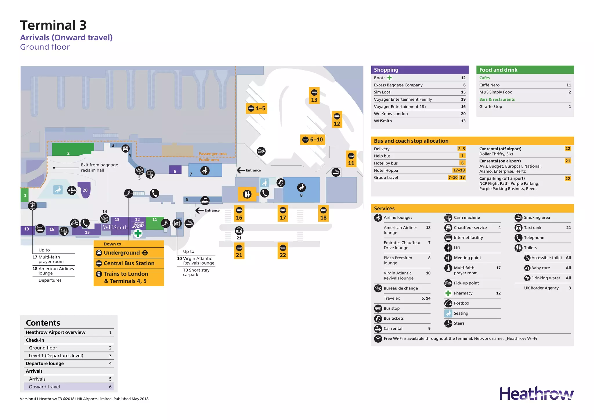 Heathrow t3 map | PDF