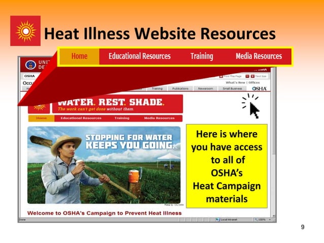 Heat illness | PPTX | First Aid | Injuries