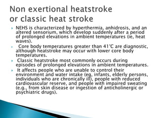Heat illnesses in children | PPTX