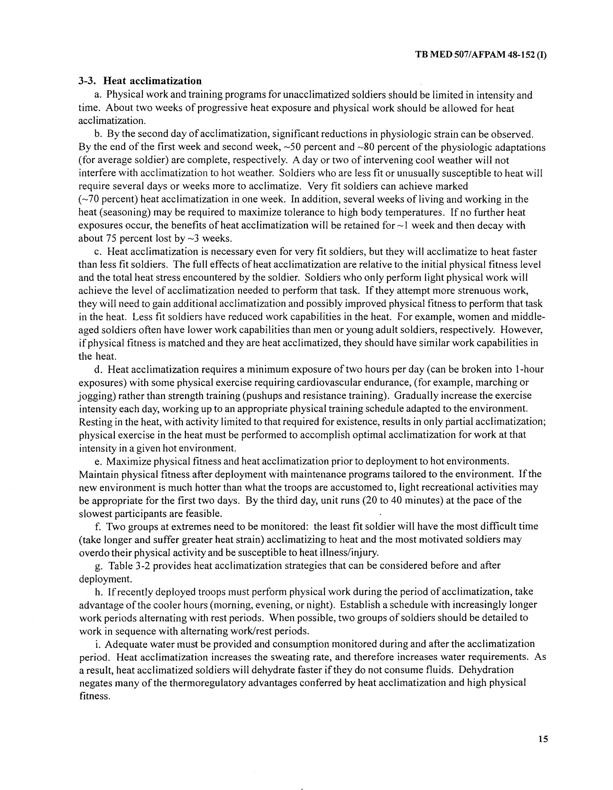 Heat illness prevention tbmed 507 | PDF