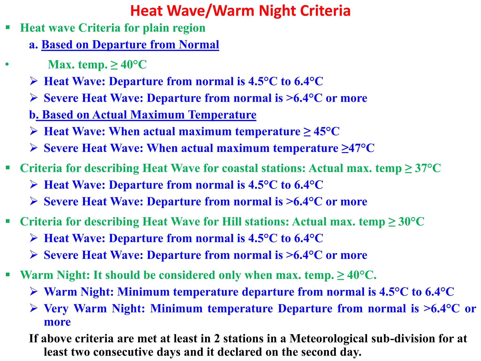 Heat Index related presentation ppt in india | PPTX