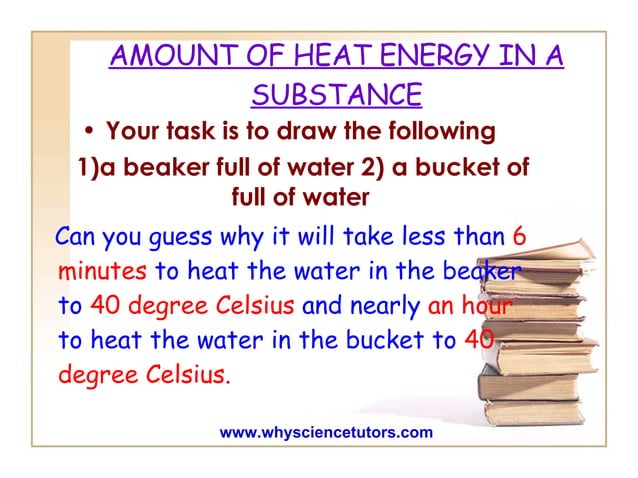 HEATING AND COOLING (TEMPERATURE AND THERMAL ENERGY) LESSON ONE | PPT
