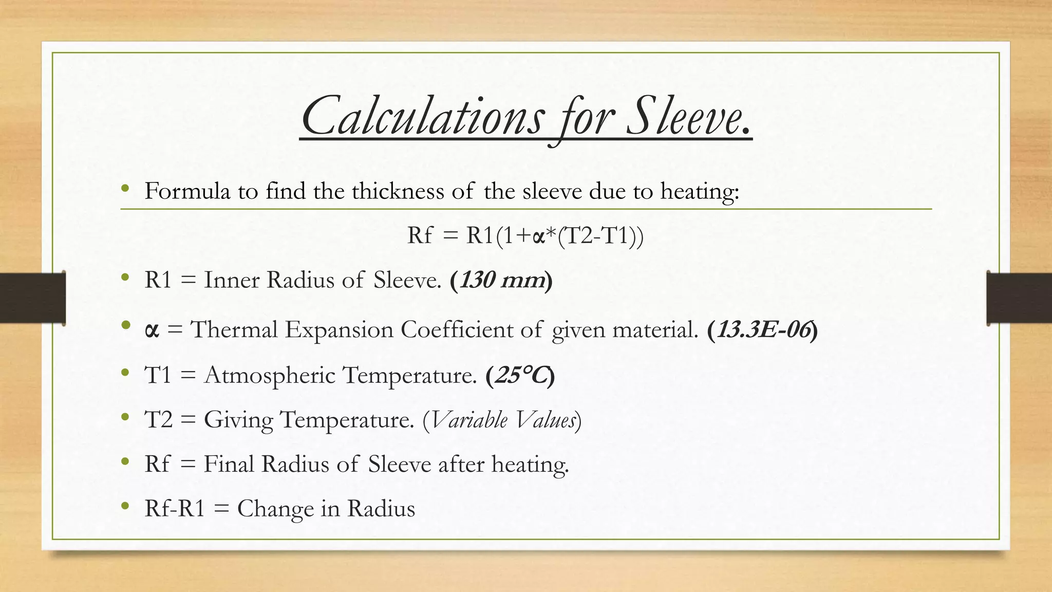 Heating of-bearing-sleeve | PPT