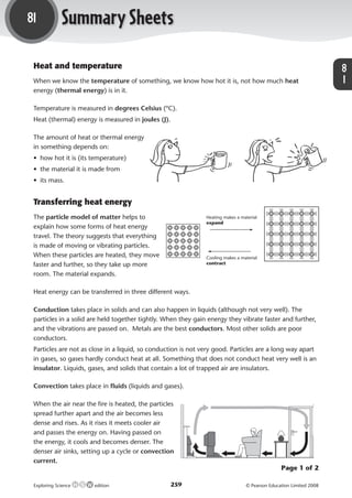 Heating and cooling | PDF | Chemistry | Science