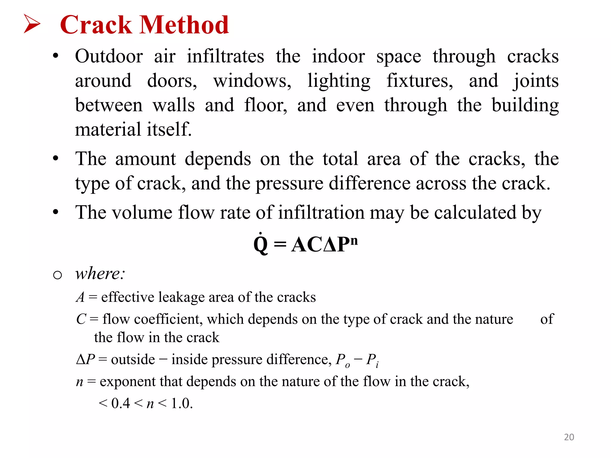 Heating and cooling load of a building | PPTX