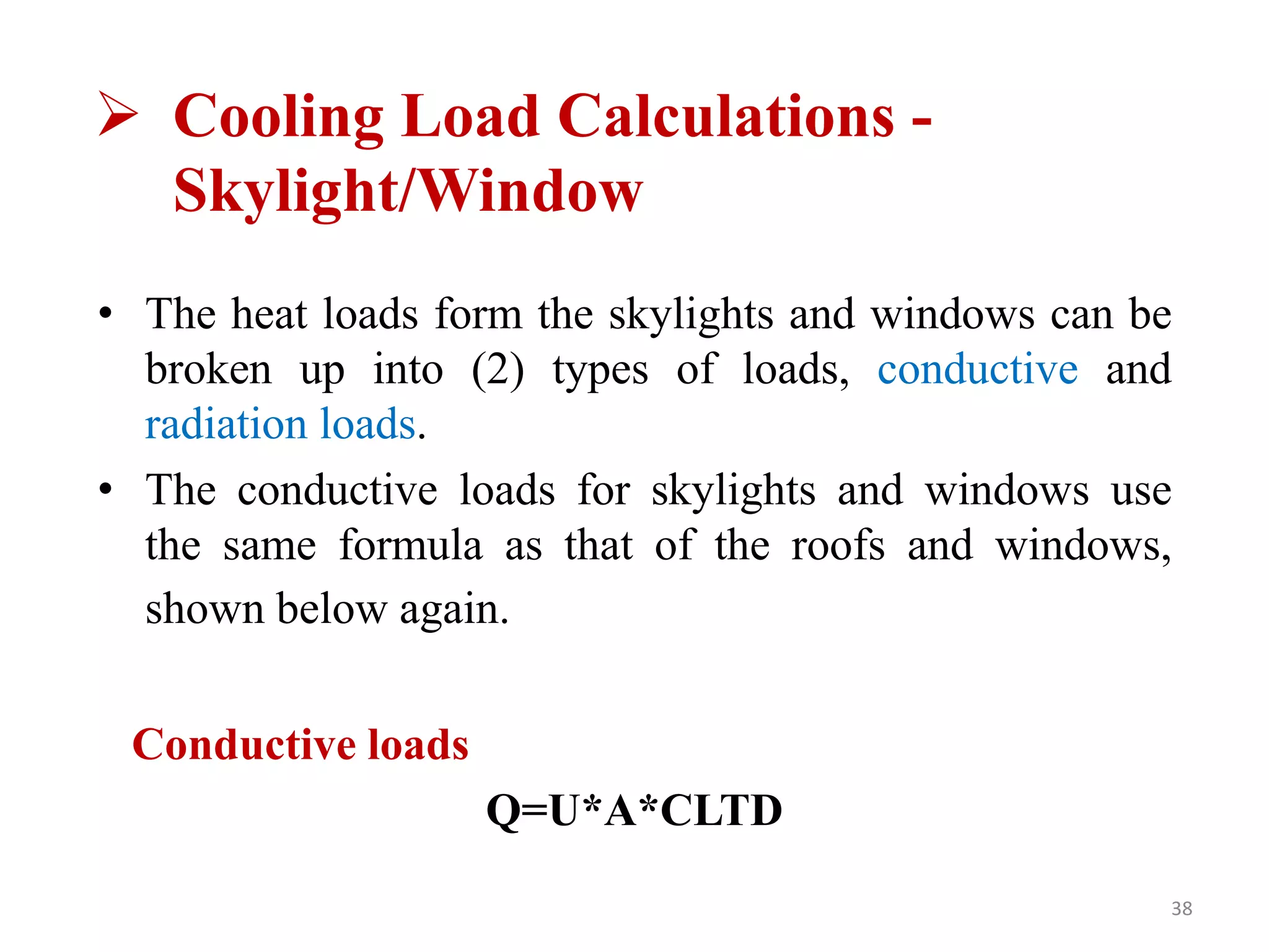 Heating and cooling load of a building | PPTX