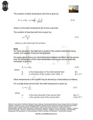 Heating and Cooling of Batch Processes | PDF