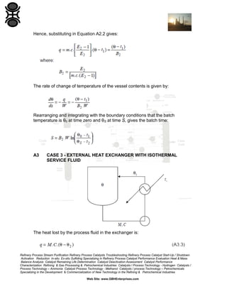 Heating and Cooling of Batch Processes | PDF