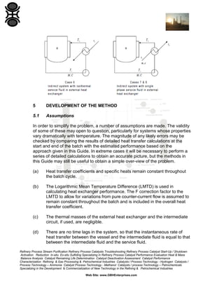 Heating and Cooling of Batch Processes | PDF