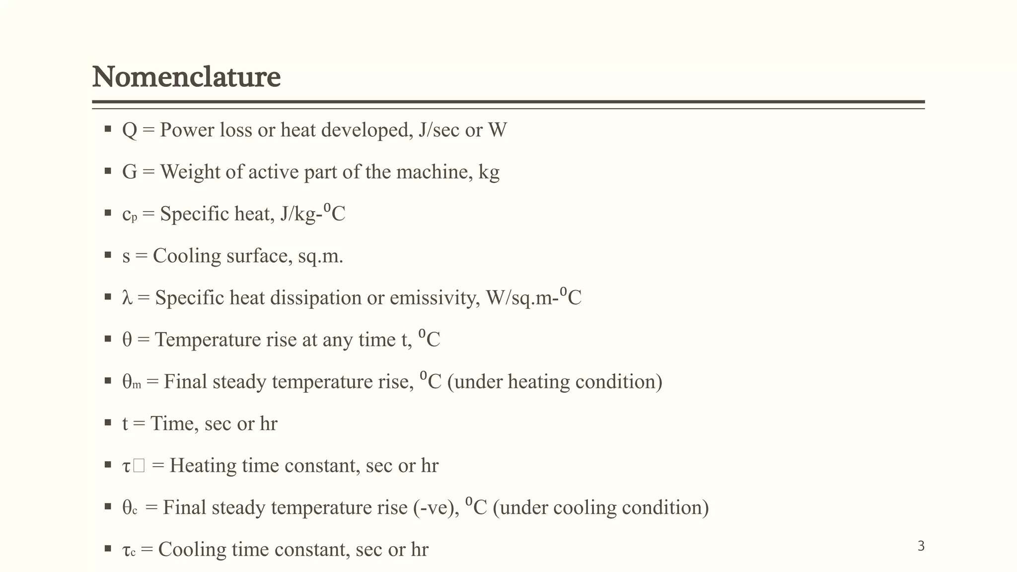 Heating cooling & ventilation: Temperature rise - time relation | PPTX