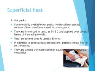 HEATING MODALITIES ELECTROTHERAPY.ppt | Skin and Dermatology | Diseases ...
