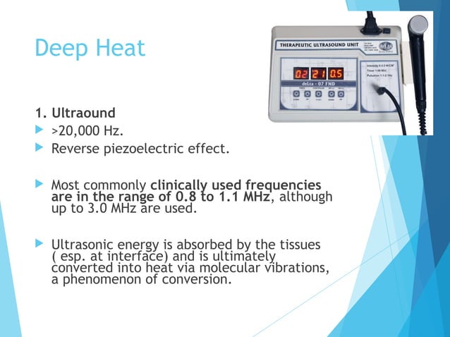 HEATING MODALITIES ELECTROTHERAPY.ppt | Skin and Dermatology | Diseases ...