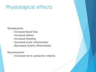 HEATING MODALITIES ELECTROTHERAPY.ppt | Skin and Dermatology | Diseases ...
