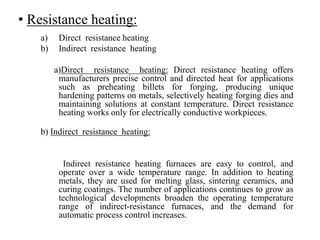 Heating ppt | PPTX