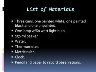 Heating Things Up | PPTX