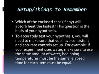 Heating Things Up | PPTX