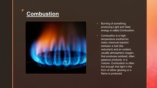 Heating values and combustion efficiency | PPTX