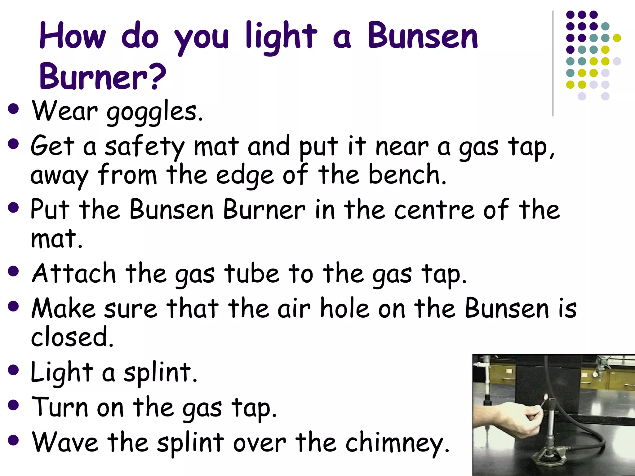 Heating with bunsen burner | PPT