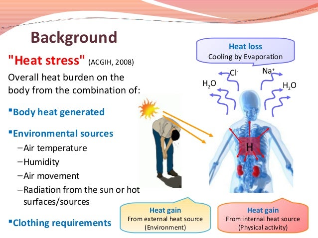 Heat stress and occupational injury