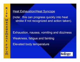 Heat Injury Prevention | PPT