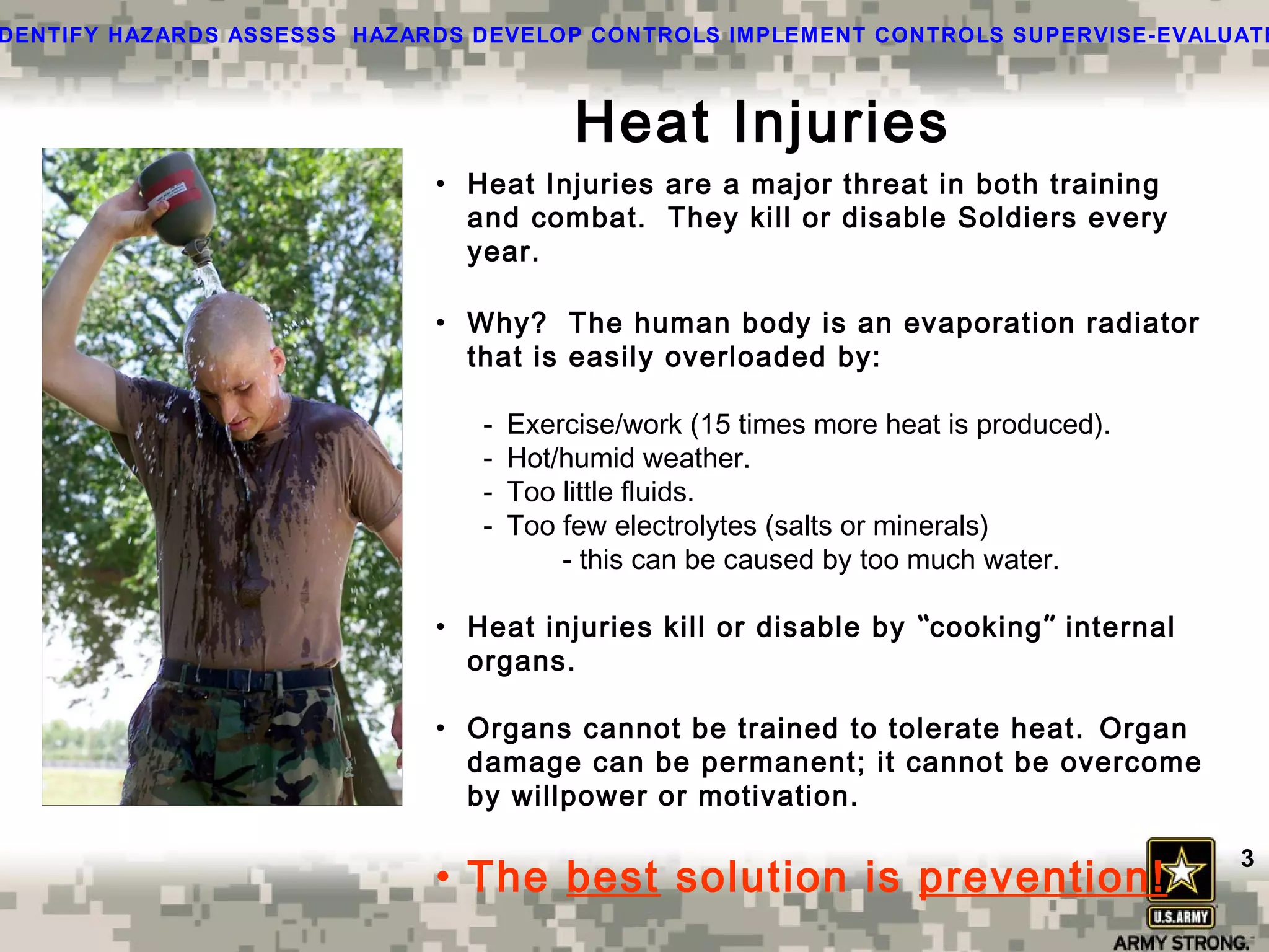 Heat injury prevention fy18 c42 | PPT