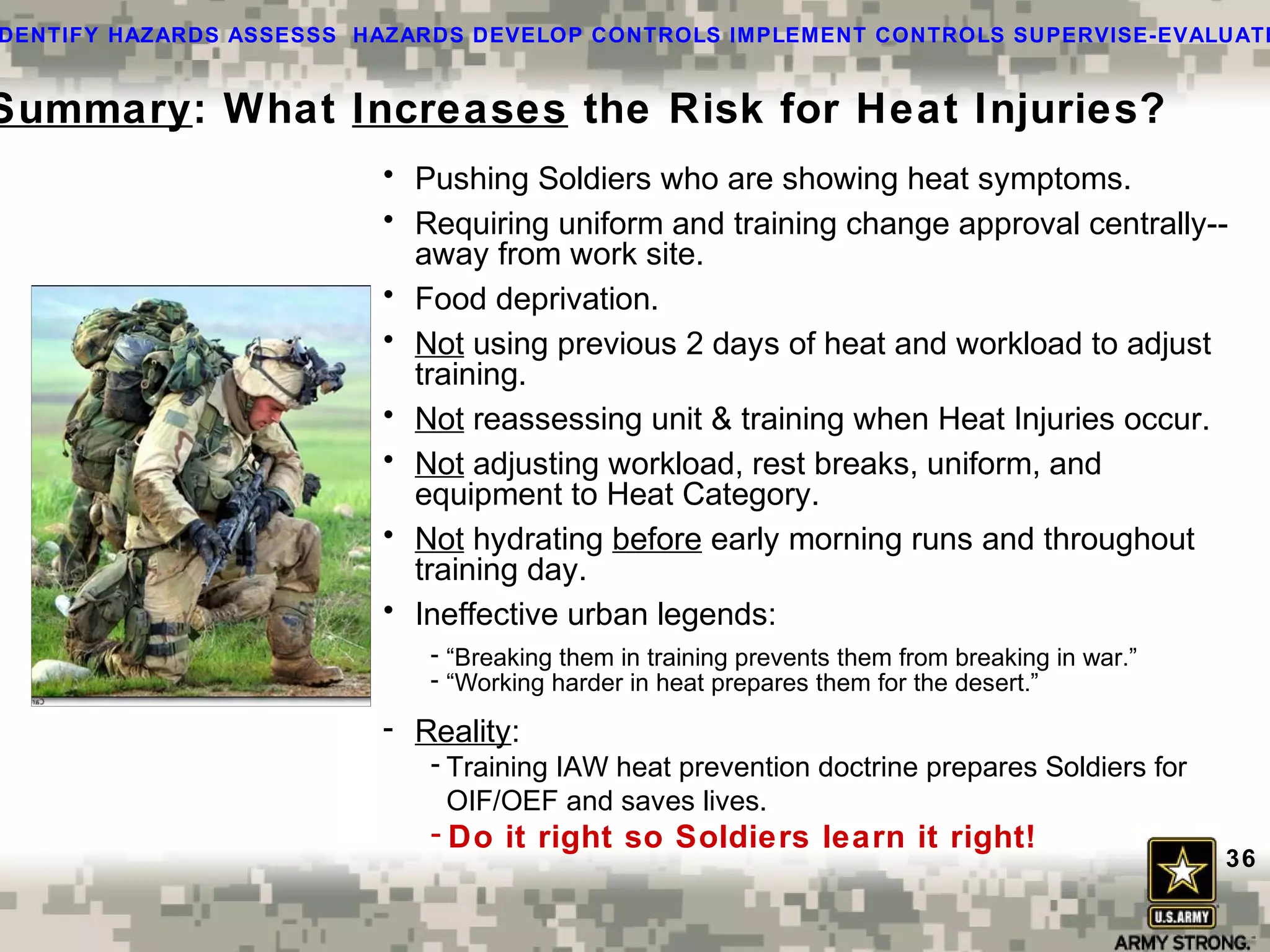 Heat injury prevention fy18 c42 | PPT