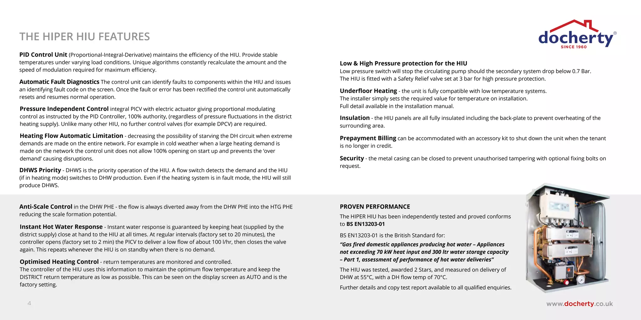Heat interface units brochure - Docherty Group | PDF