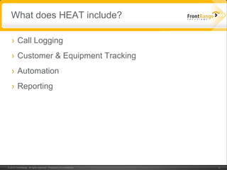A short introduction into HEAT Software for tracking customer service | PPT