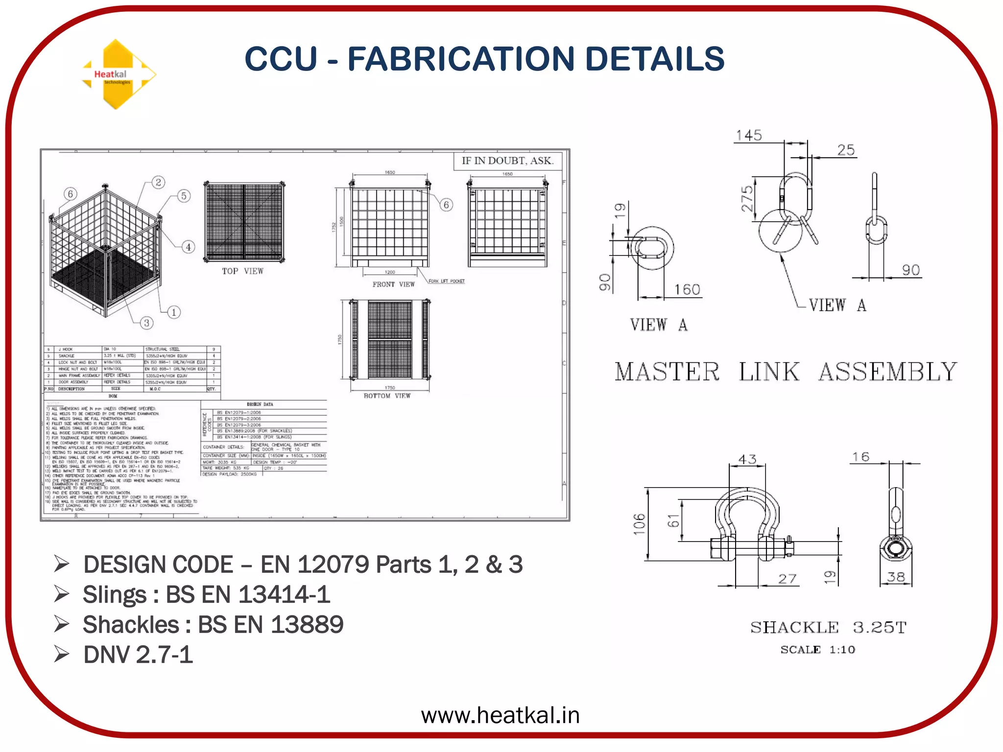 Heatkal Container Design Solutions (EN 12079) | PPT