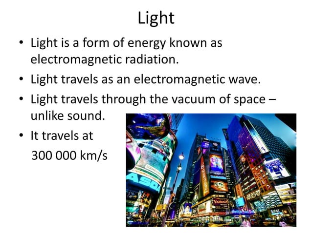 Heat, Light and Sound | PPTX