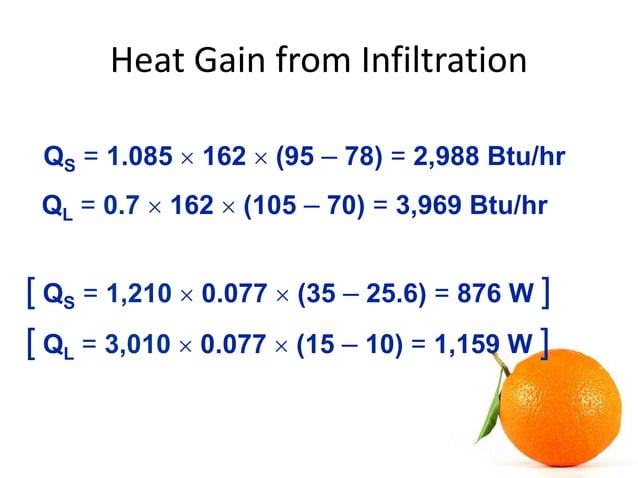 HVAC Cooling Load Calculation | PPT
