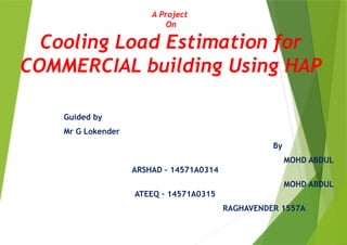 Heat load using hap hourly analysis - Copy.pptx