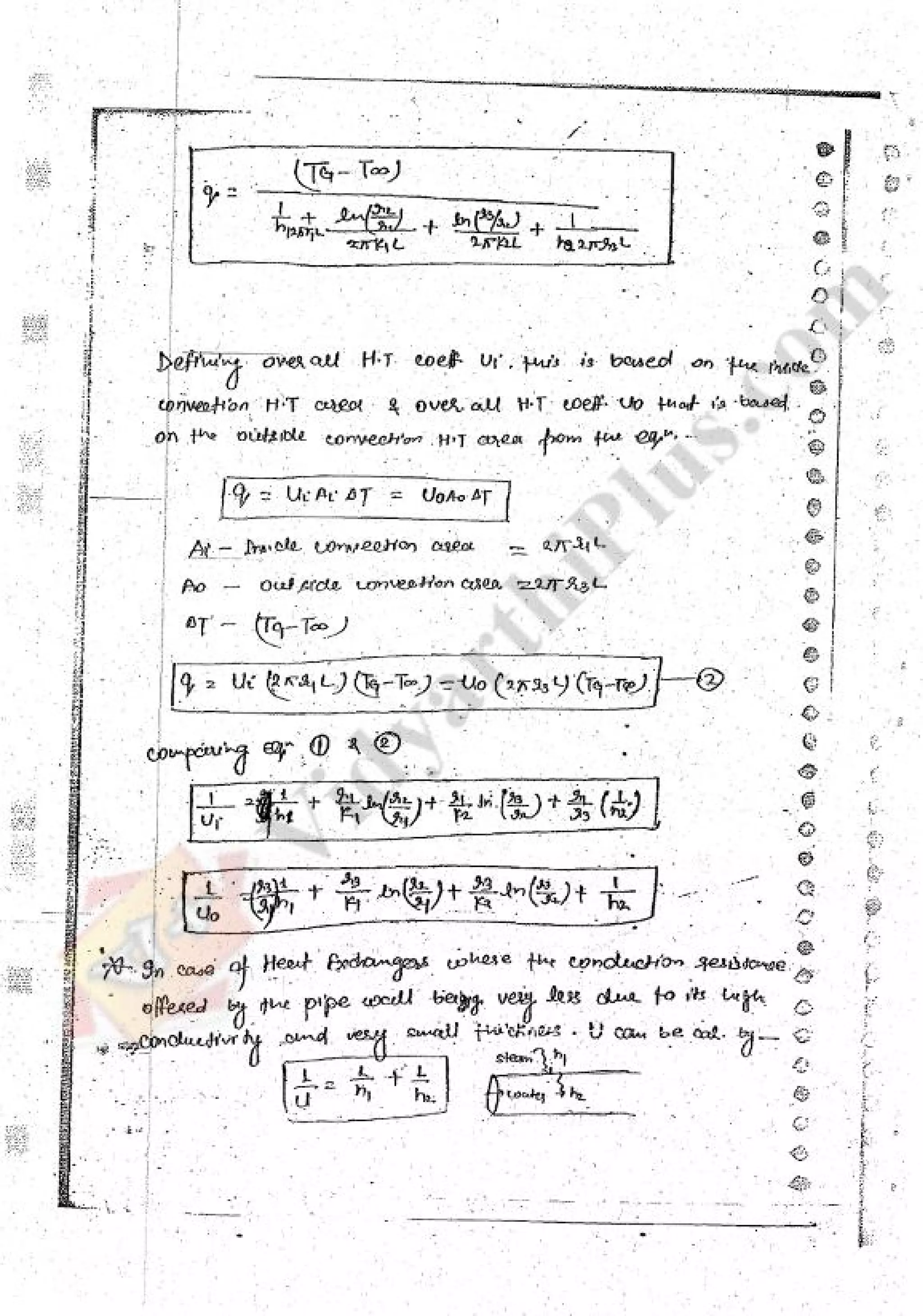 Heat & Mass Transfer 2 (HMT) Mechanical Engineering Handwritten classes ...