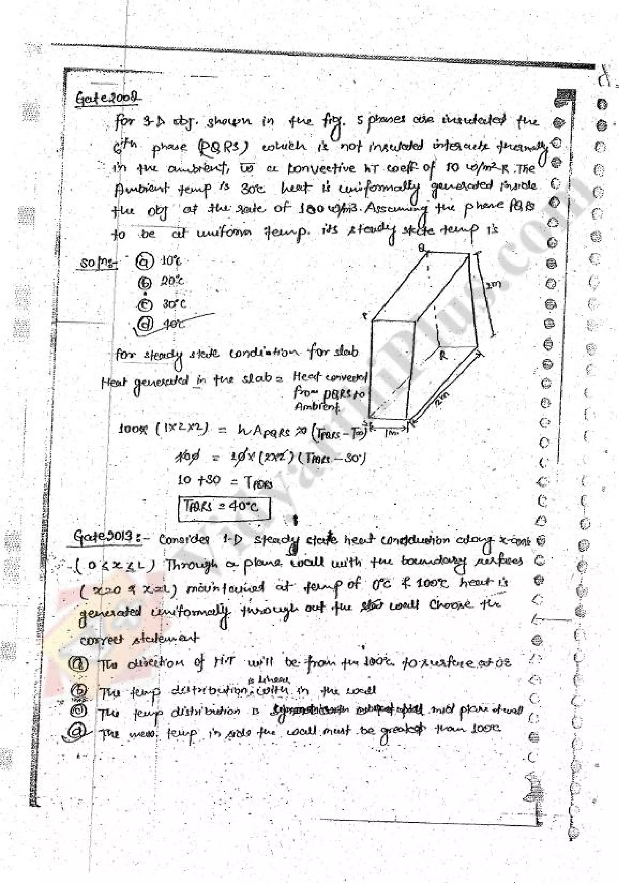 Heat & Mass Transfer 2 (HMT) Mechanical Engineering Handwritten classes ...