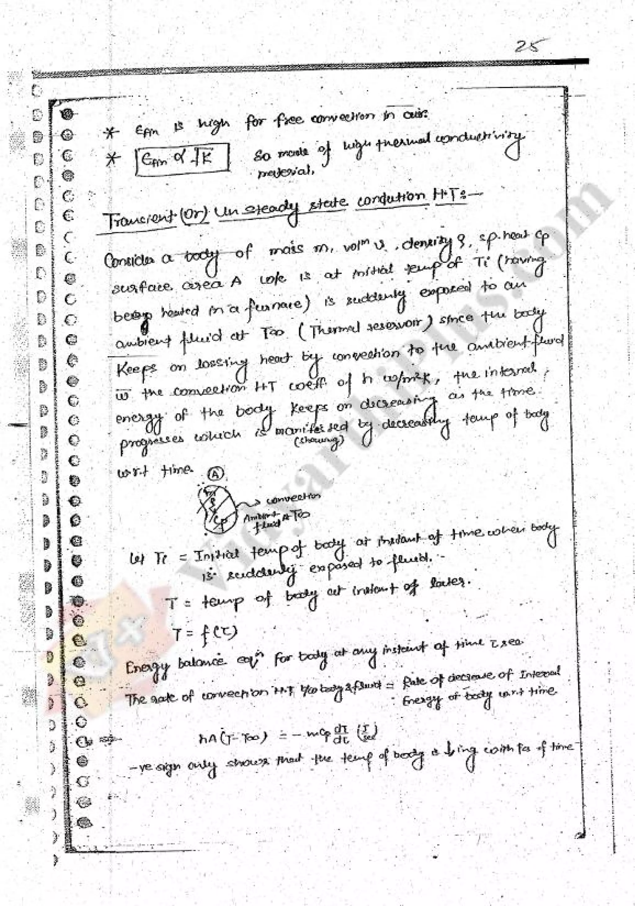 Heat & Mass Transfer 2 (HMT) Mechanical Engineering Handwritten classes ...