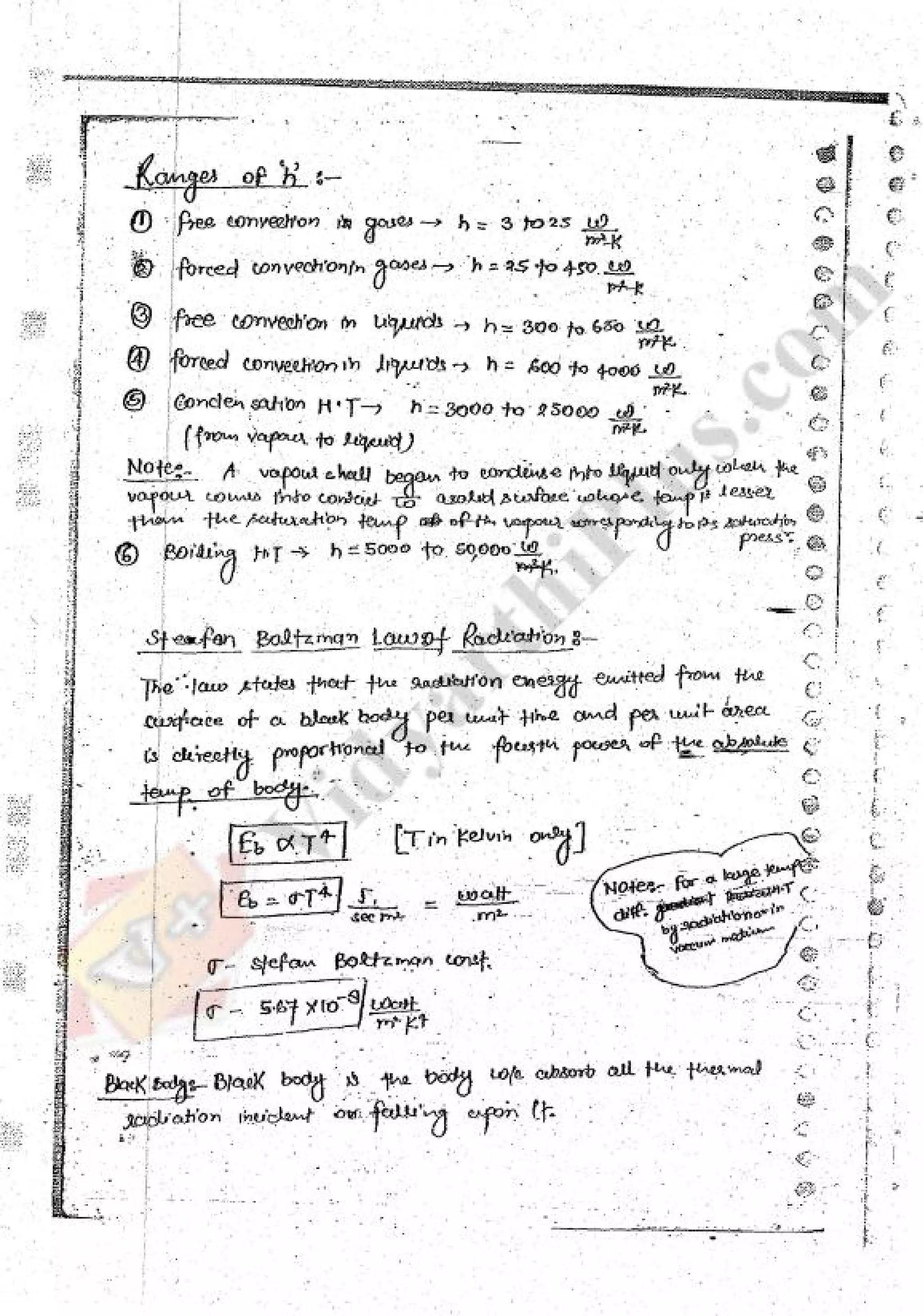 Heat & Mass Transfer 2 (HMT) Mechanical Engineering Handwritten classes ...